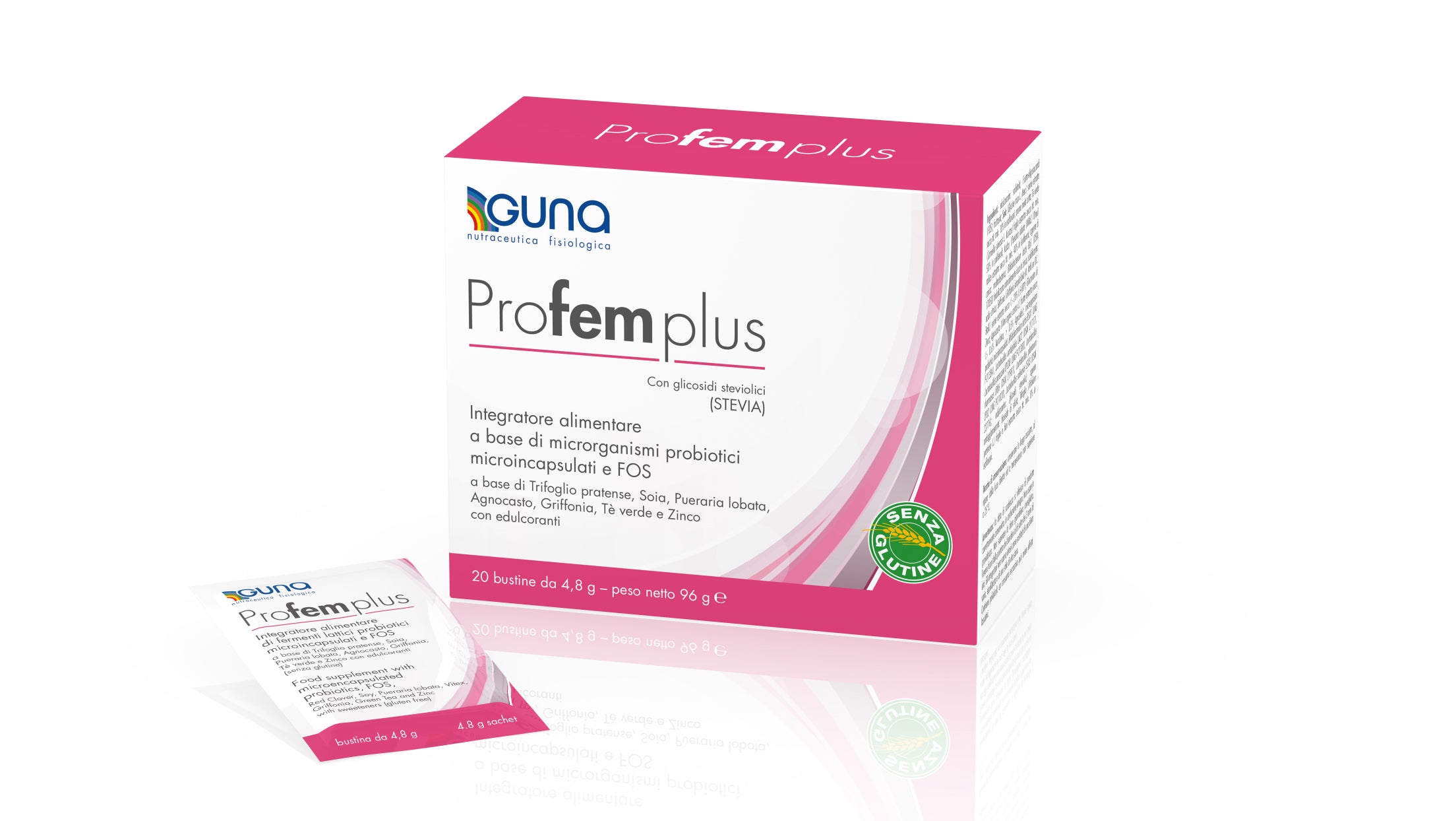 Guna Profem Plus 20 Sachets Menopause Support with Probiotics Zinc – Urenus