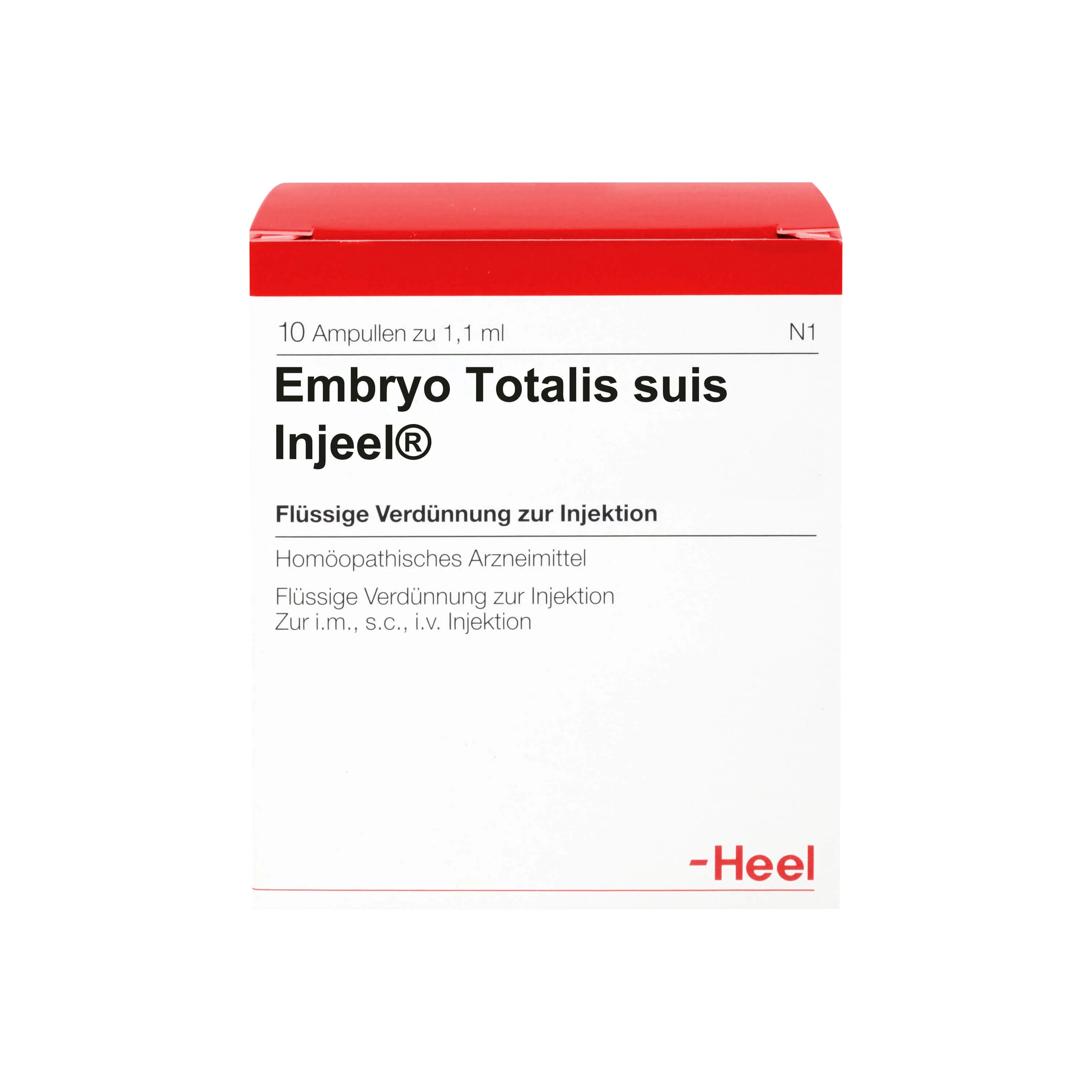 Heel Embryo Totalis Suis 10 Ampoules – Urenus
