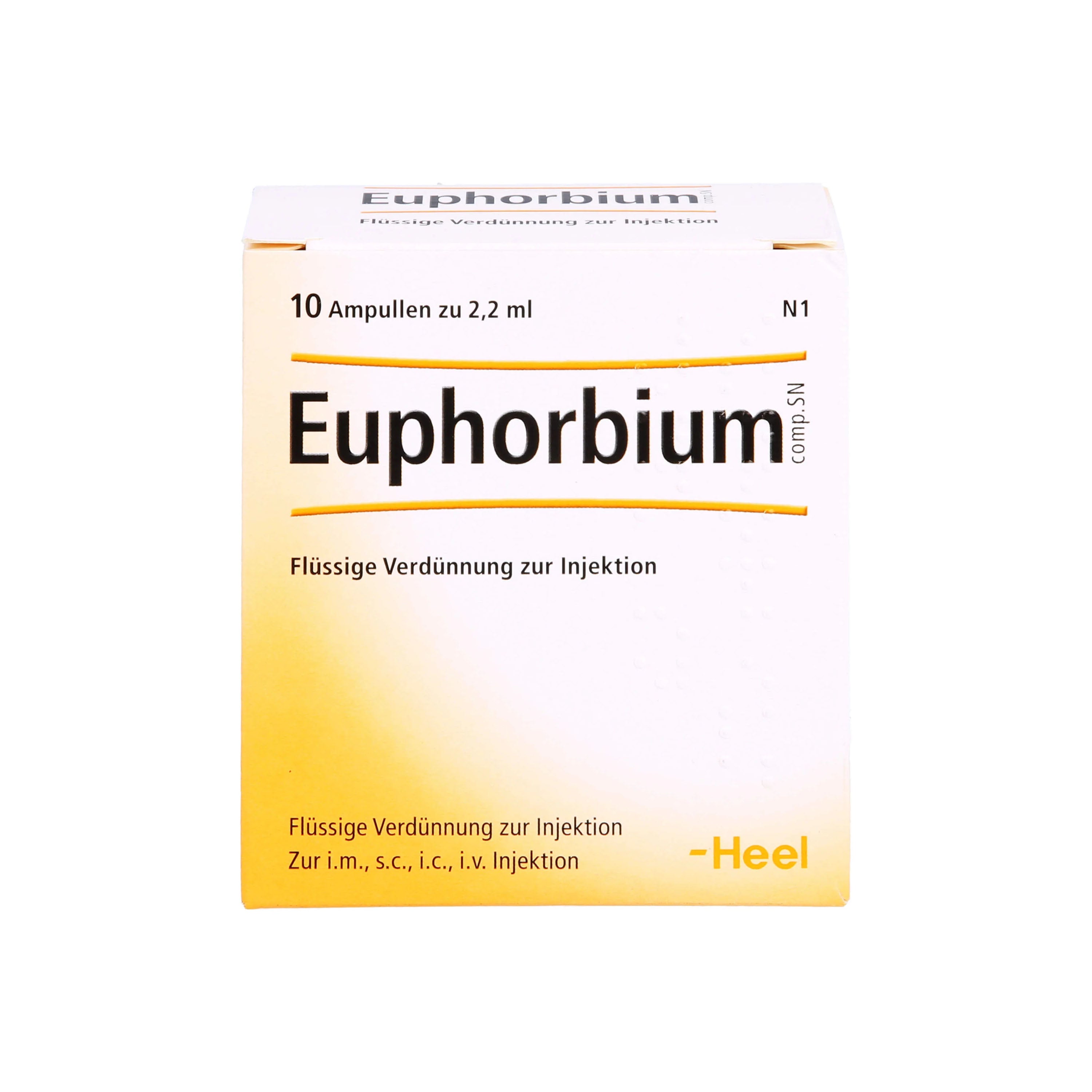 Heel Euphorbium Compositum 10 Ampoules – Urenus