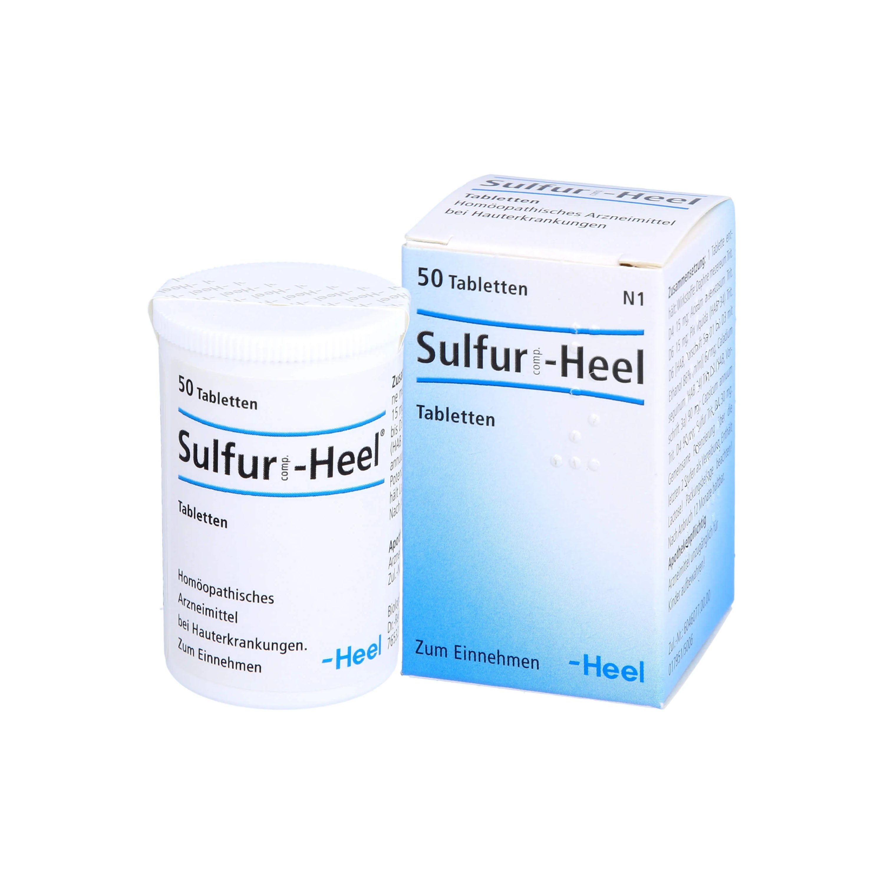 Heel Sulfurheel Tablets 50 Tablets – Urenus