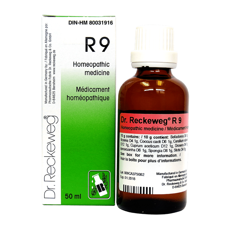Dr. Reckeweg R9 Cough DropsÊ50ml – Urenus